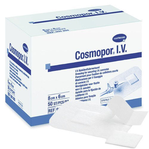Cosmopor infuuspleisters transparant 7x9cm per 100st. kopen? - Klinimed.nl