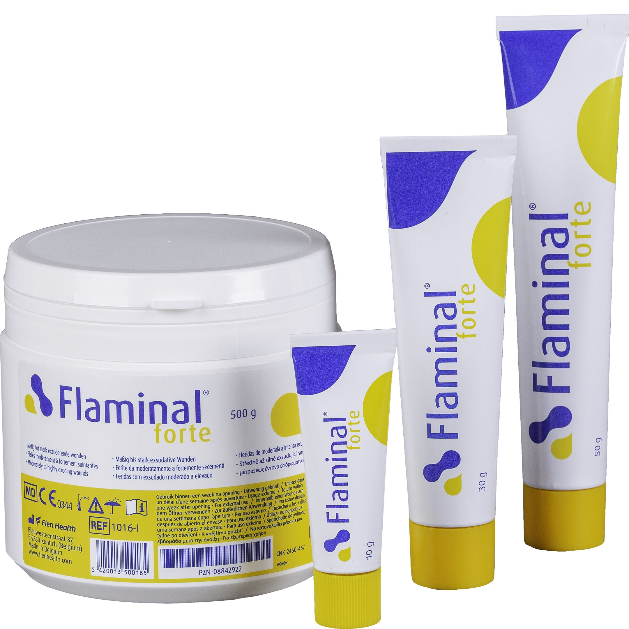 Flaminal Forte wondgel 10x10gr. kopen? - Klinimed.nl