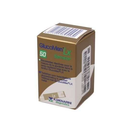 Glucomen LX sensor glucosestrips per 50st. kopen? - Klinimed.nl