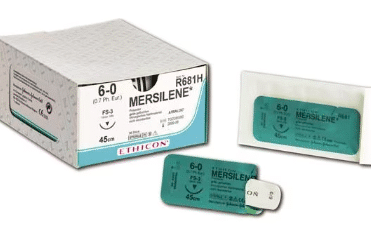 Mersilene hechtdraad EH7387H 2-0 draad 75cm groen SH-1 plus naald per ...