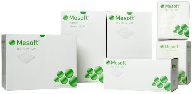 Mesoft NW steriele gaasjes van Mölnlycke kopen? - Klinimed.nl