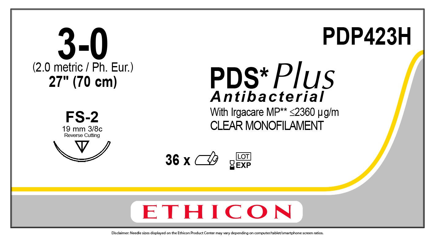 PDS Plus PDP423H Hechtdraad 3-0 FS2- 70cm per 36st kopen? - Klinimed.nl
