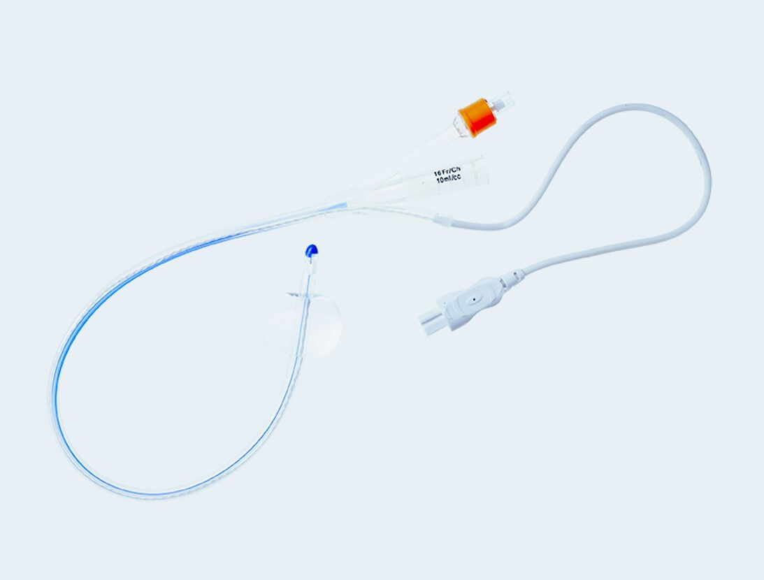 Unoquip Siliconen Foley verblijfskatheter met temperatuur sonde met ...