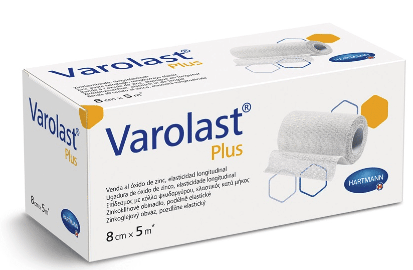 Varolast plus zinklijmzwachtel 10M x 10CM per rol kopen? - Klinimed.nl