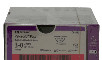 Medtronic Velosorb Fast hechtdraad CV-3110 met 3-0 draad ongekleurd ...