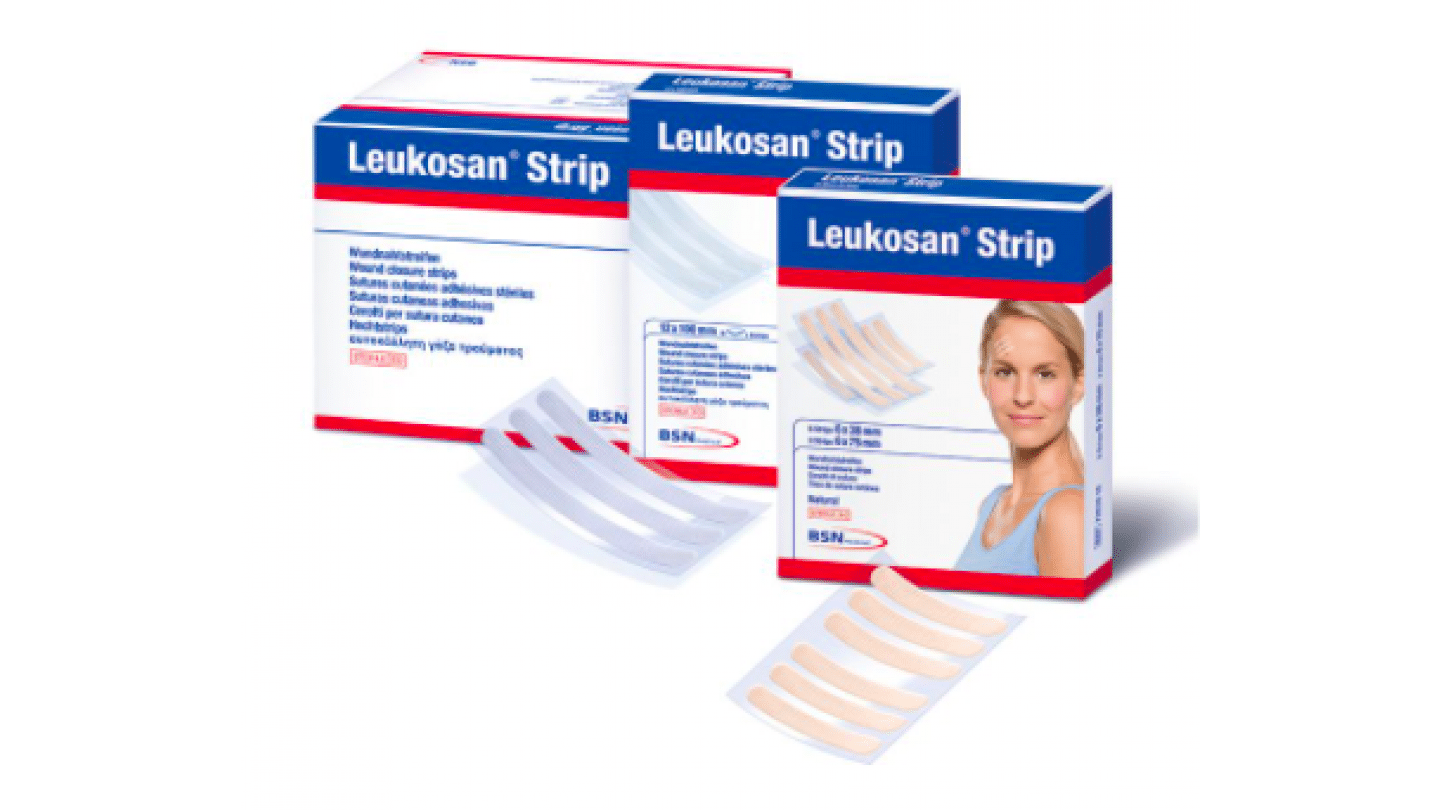 Essity Leukosan hechtstrips 12x100mm wit per 10x6st. kopen? - Klinimed.nl